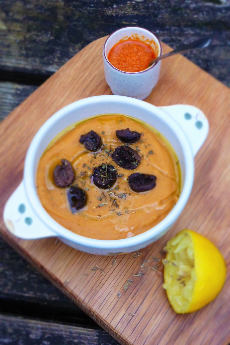 Moroccan Bessara with Harissa Oil – Nourishing Fava Bean Soup/Dip ...